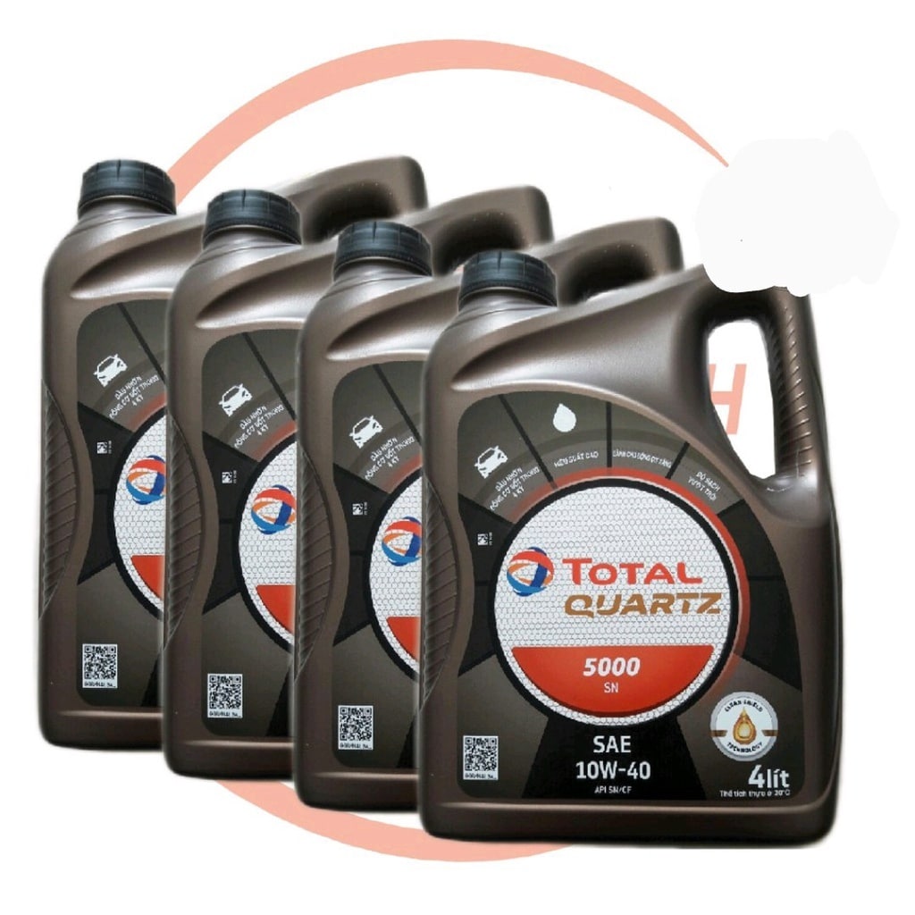 Dầu Total Quartz 5000 SN 10w40 - Lốp Hải Phòng